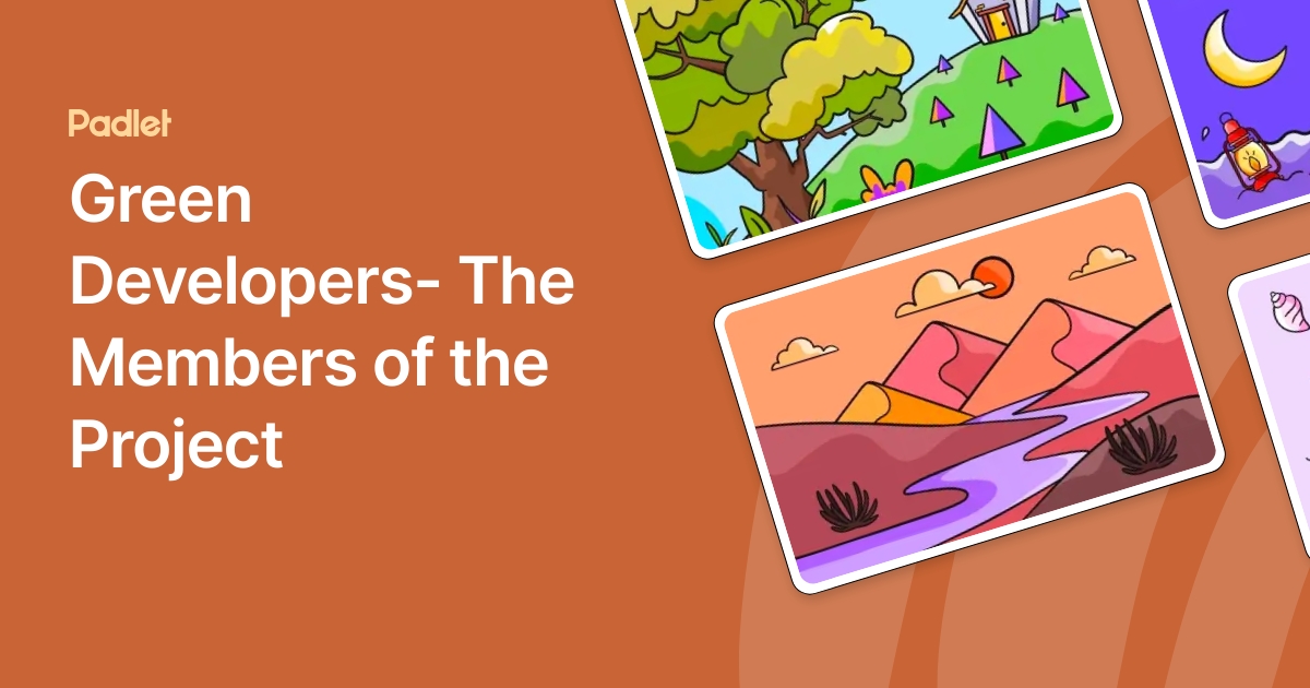 Green Developers- The Members of the Project