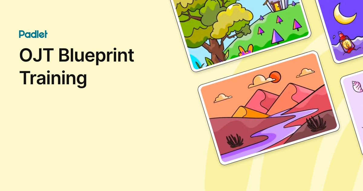 OJT Blueprint Training