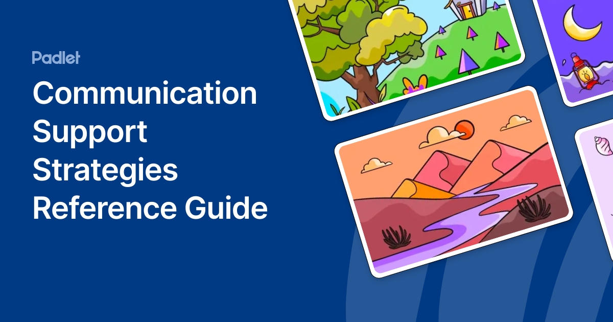 Communication Support Strategies Reference Guide