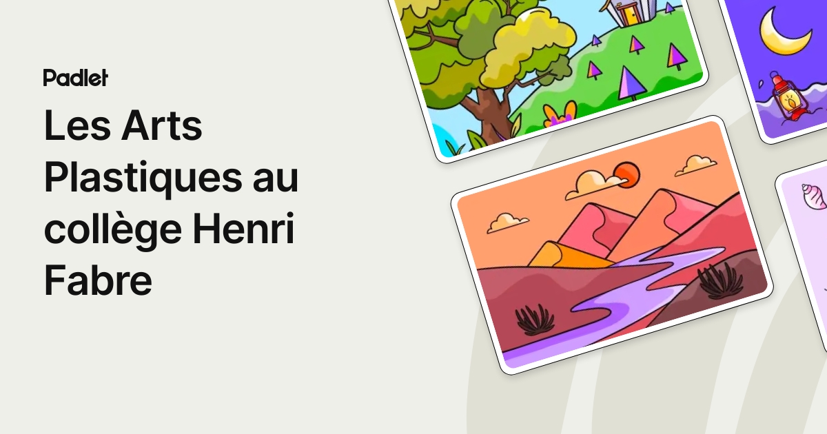 Les Arts Plastiques au collège Henri Fabre