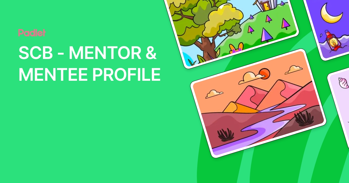 SCB - MENTOR & MENTEE PROFILE