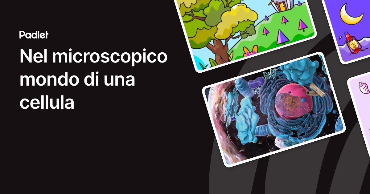 Nel microscopico mondo di una cellula