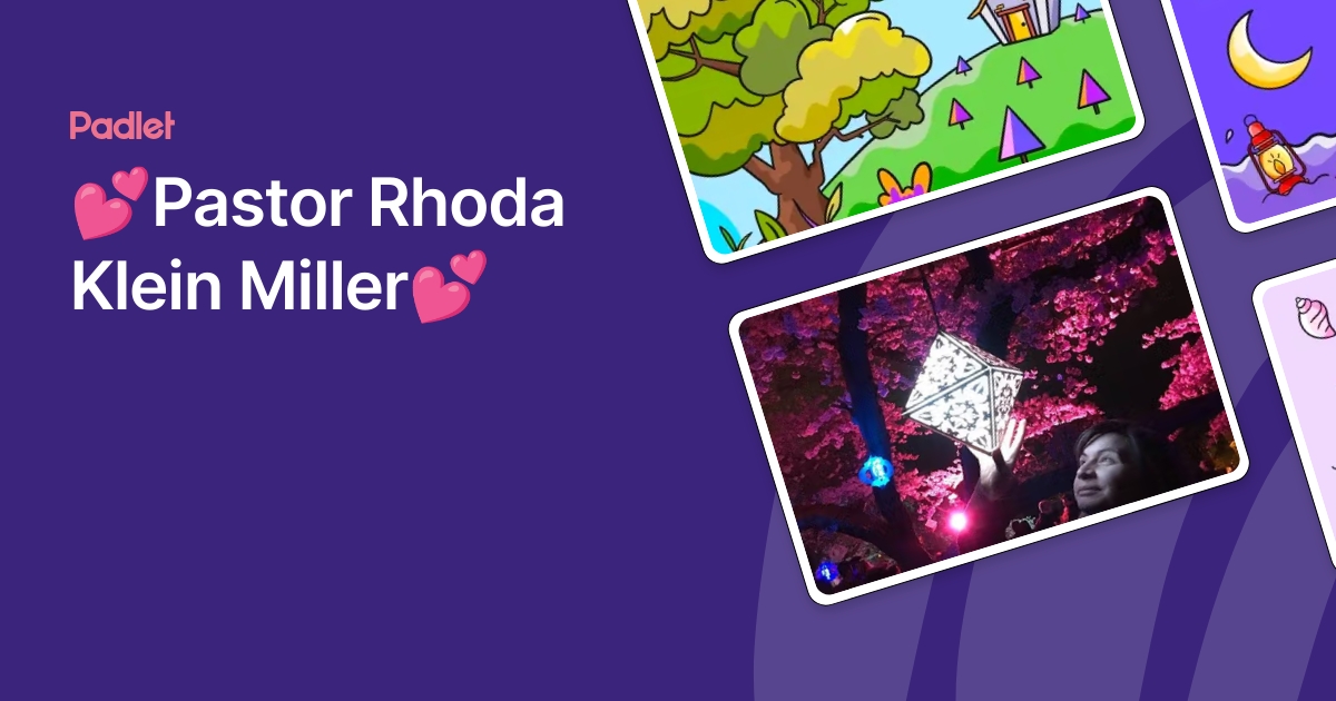 💕Pastor Rhoda Klein Miller💕