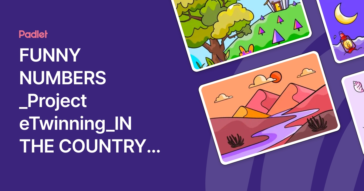 FUNNY NUMBERS _Project eTwinning_IN THE COUNTRY OF NUMBERS