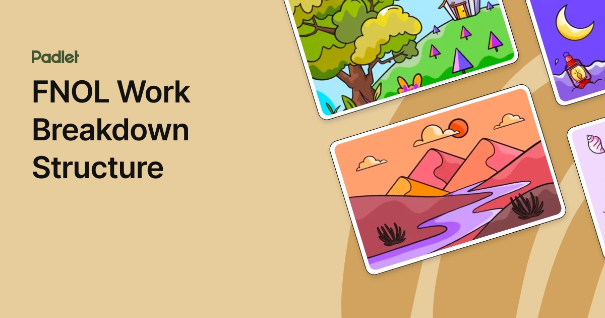 FNOL Work Breakdown Structure