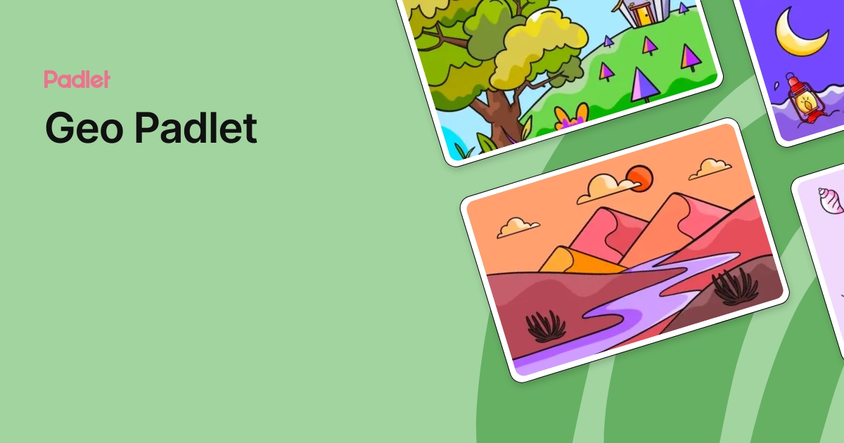 Geo Padlet