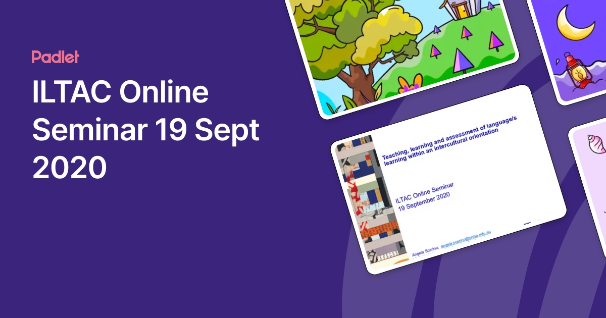ILTAC Online Seminar 19 Sept 2020