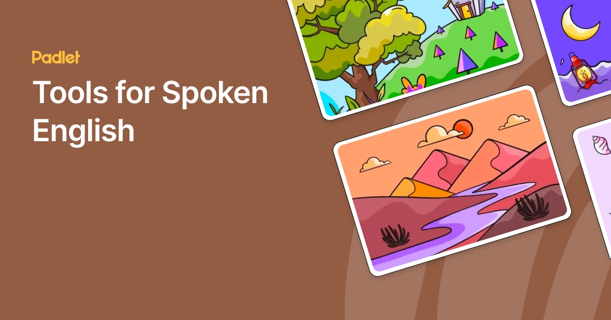 Tools for Spoken English