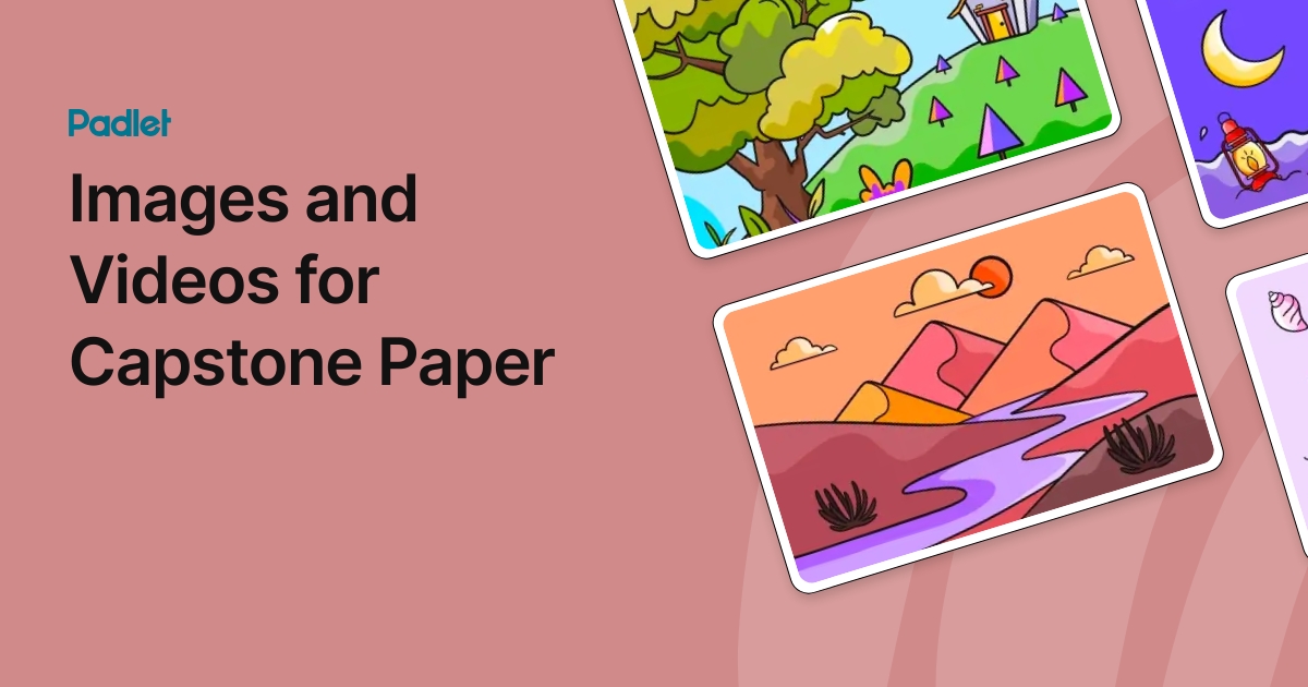 Images and Videos for Capstone Paper