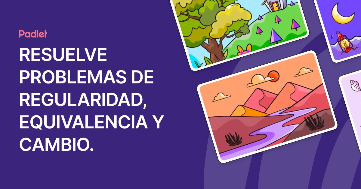 RESUELVE PROBLEMAS DE REGULARIDAD, EQUIVALENCIA Y CAMBIO.