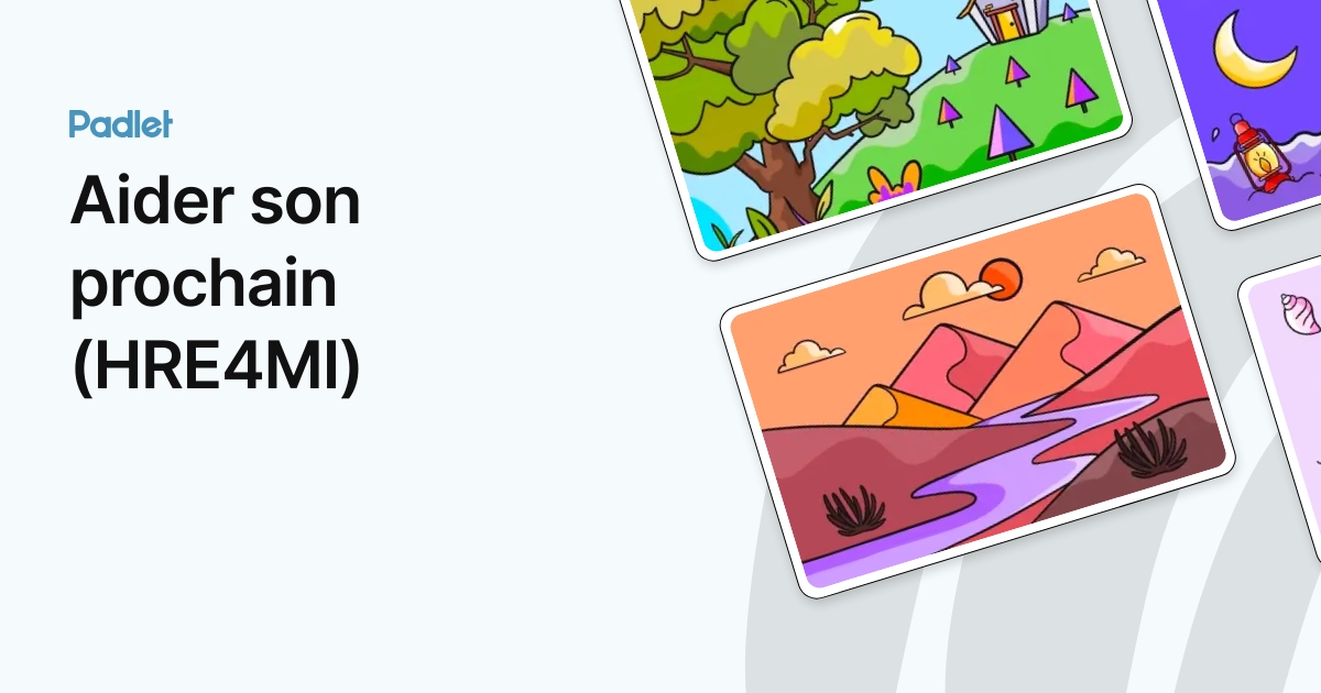 Aider son prochain (HRE4MI)