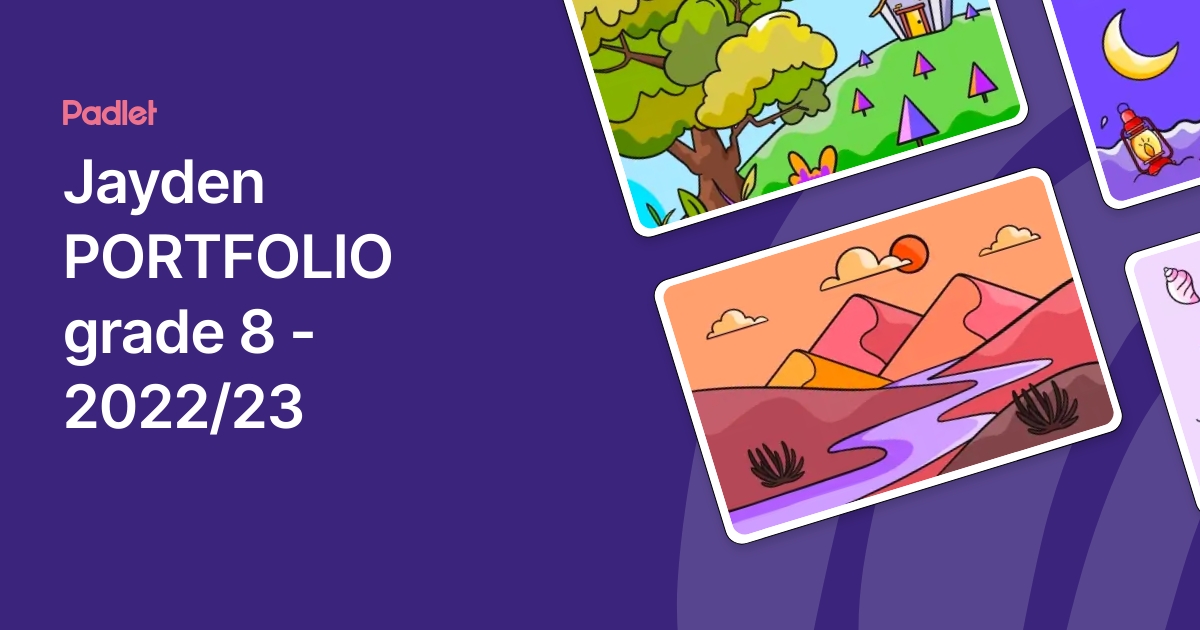 Jayden PORTFOLIO grade 8 - 2022/23
