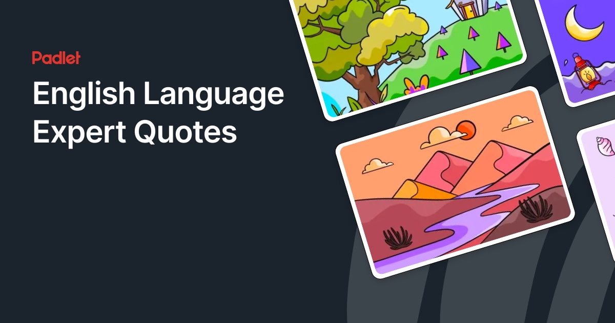 English Language Expert Quotes