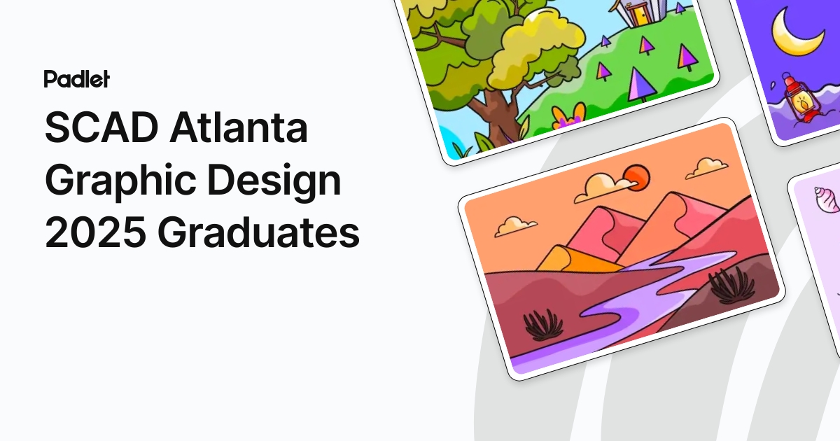 SCAD Atlanta Graphic Design 2025 Graduates