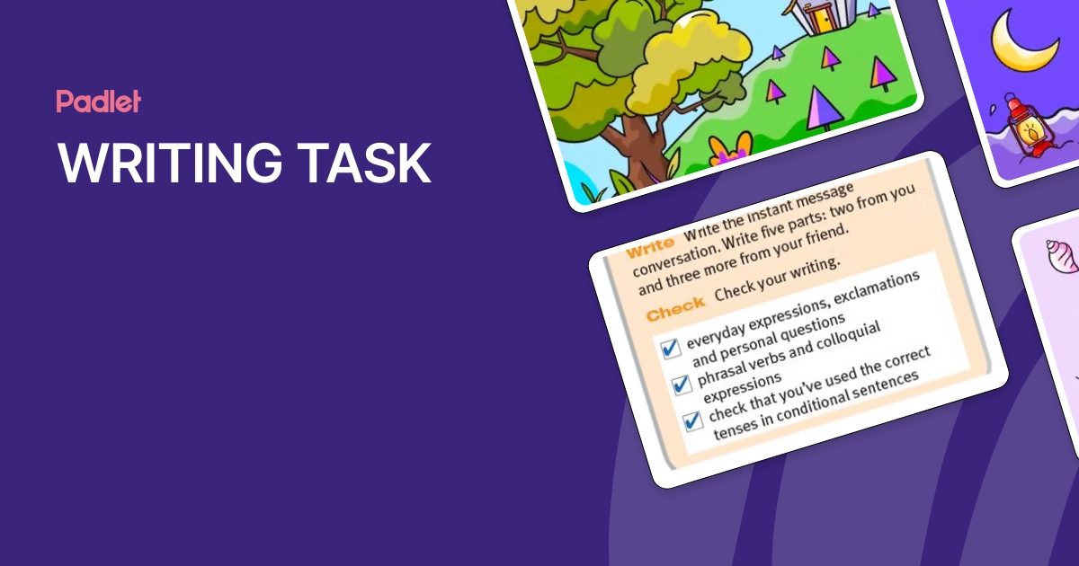 WRITING TASK