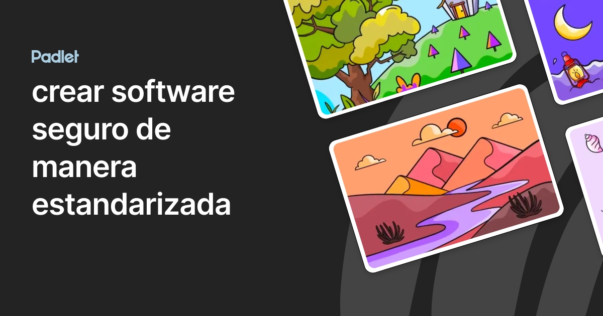 crear software seguro de manera estandarizada