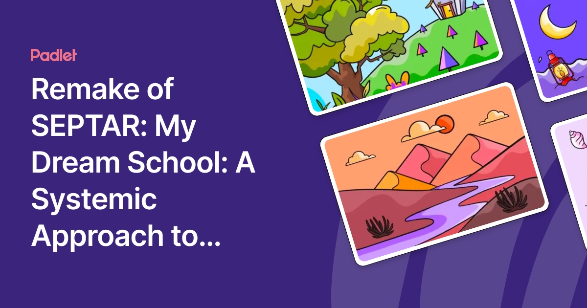 Remake of SEPTAR: My Dream School: A Systemic Approach to Inclusion and ...