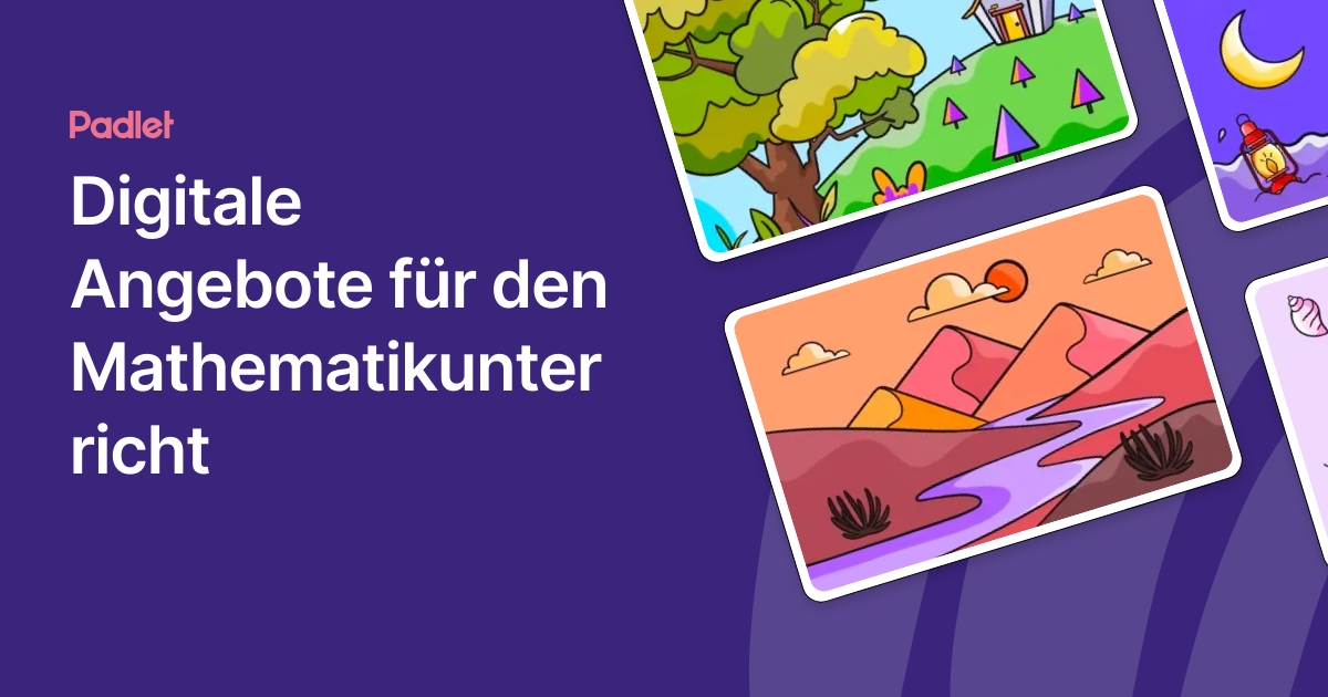 Digitale Angebote für den Mathematikunterricht