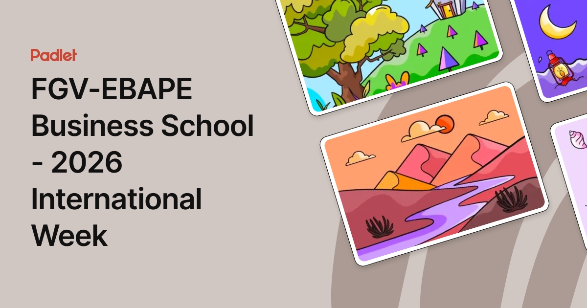 FGV-EBAPE Business School - 2026 International Week