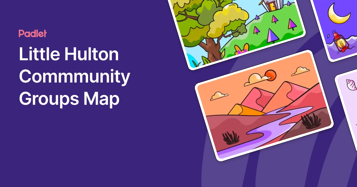 Little Hulton Commmunity Groups Map