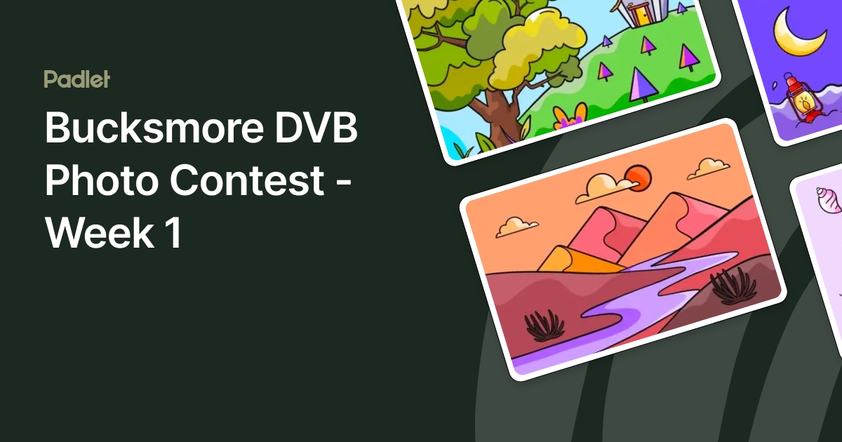 Bucksmore DVB Photo Contest - Week 1