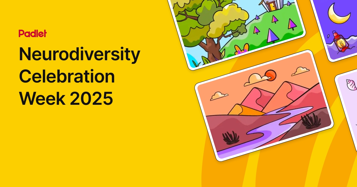 Neurodiversity Celebration Week 2025