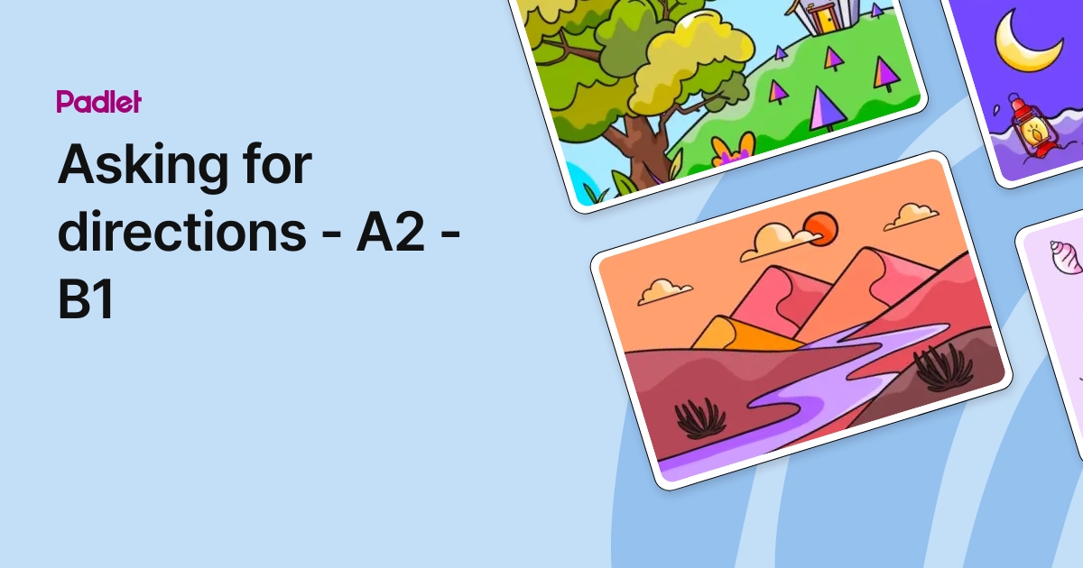 Asking for directions - A2 - B1