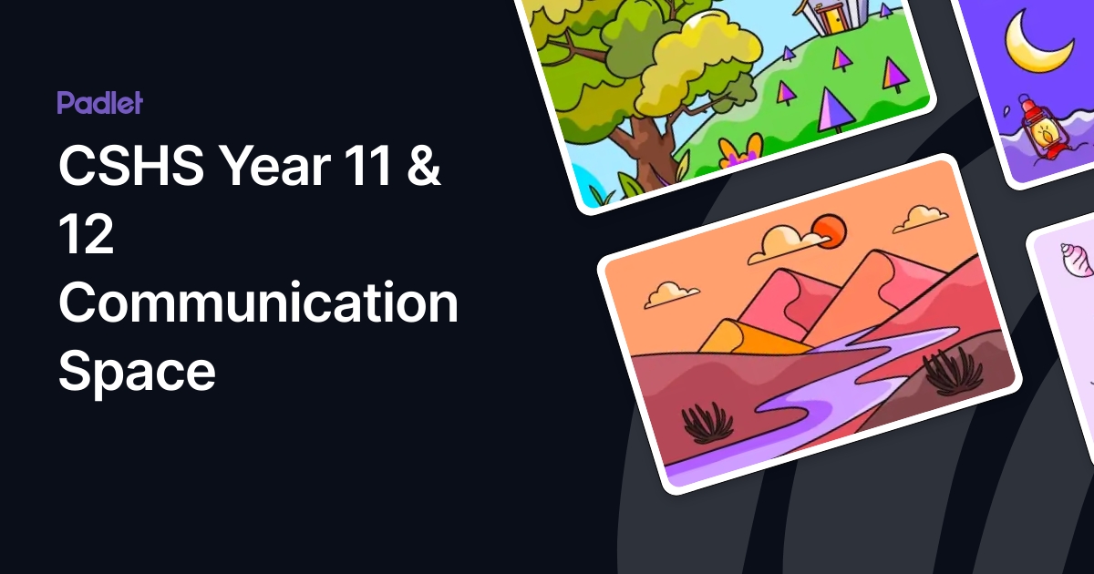 CSHS Year 11 & 12 Communication Space