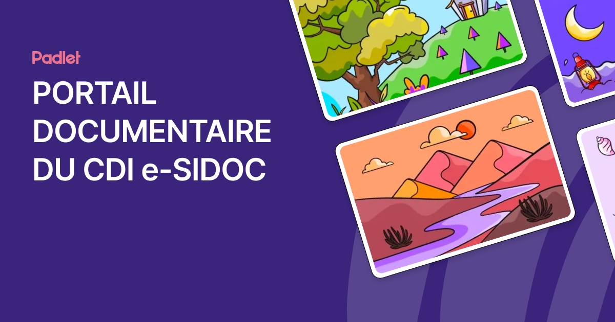 PORTAIL DOCUMENTAIRE DU CDI e-SIDOC