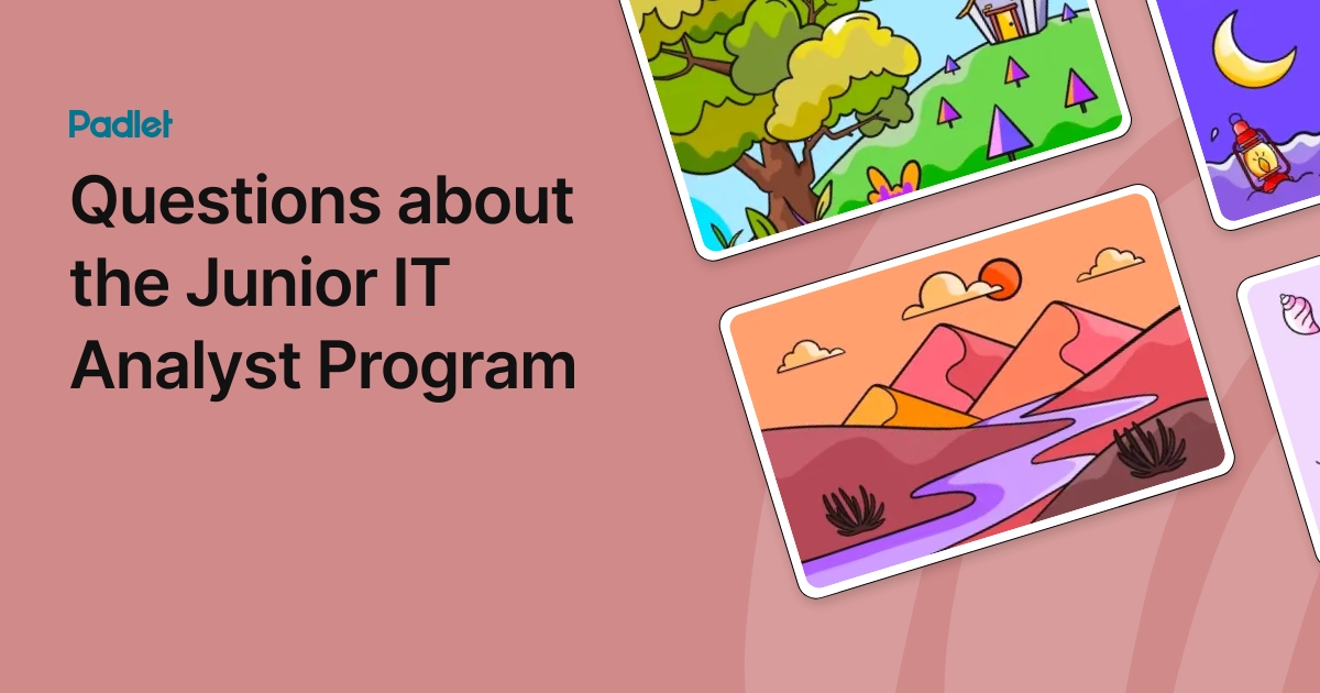 Questions about the Junior IT Analyst Program