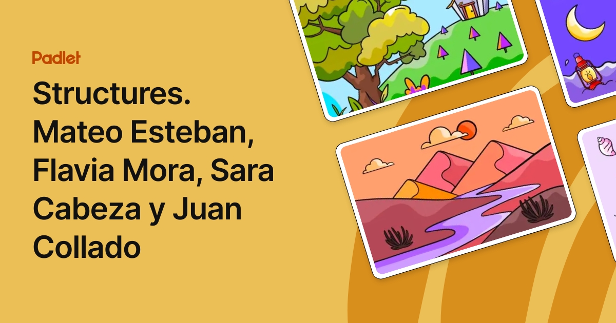 Structures. Mateo Esteban, Flavia Mora, Sara Cabeza y Juan Collado