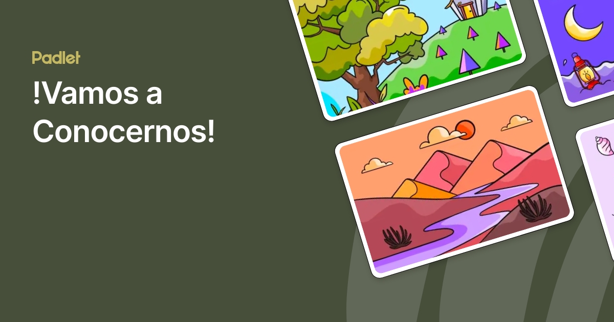 !Vamos a Conocernos!