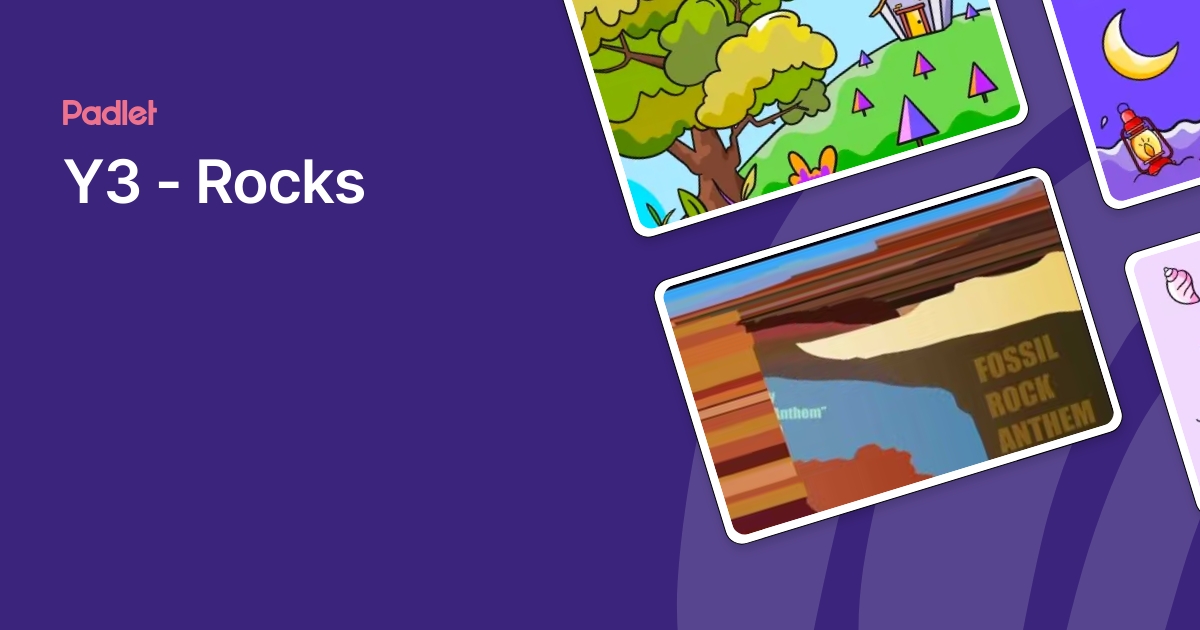 Y3 - Rocks