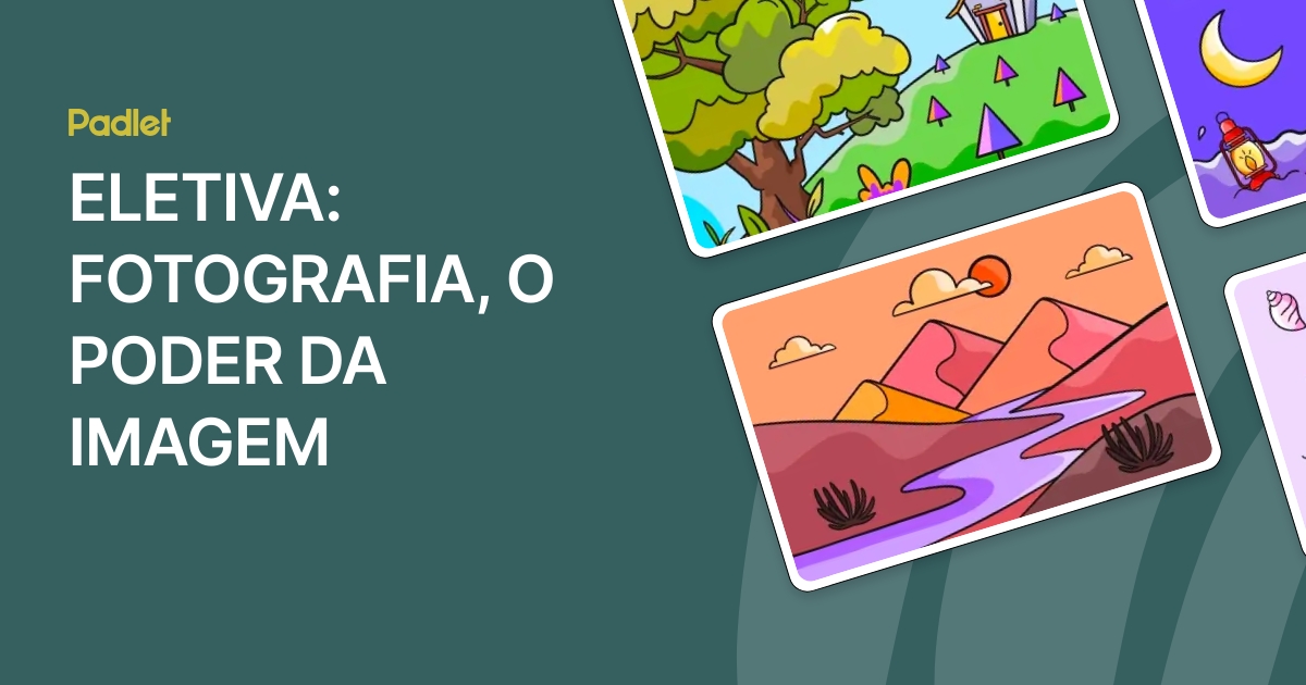 ELETIVA: FOTOGRAFIA, O PODER DA IMAGEM