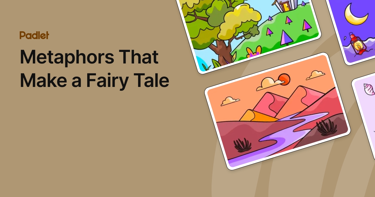 Metaphors That Make a Fairy Tale