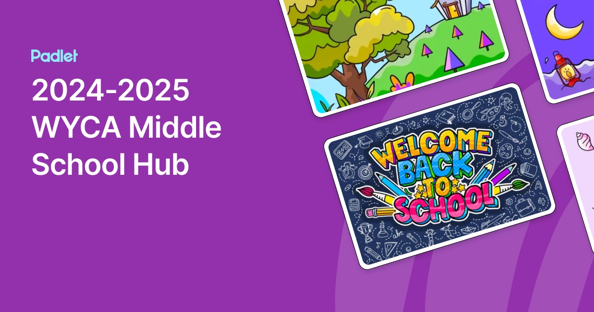 2024-2025 WYCA Middle School Hub