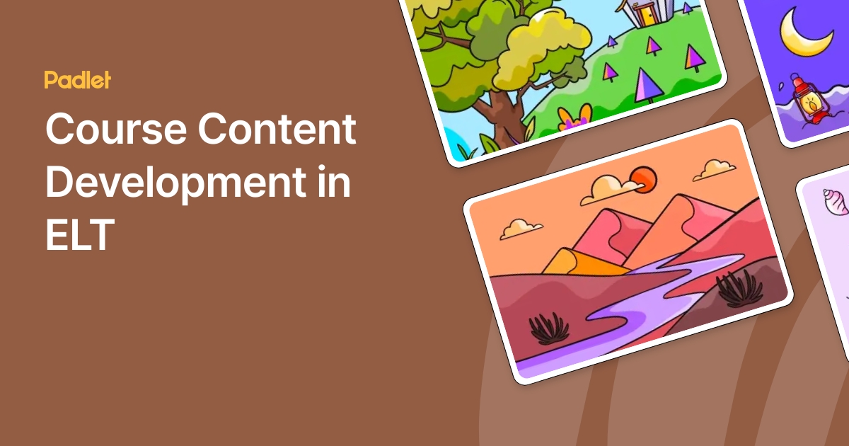 Course Content Development in ELT
