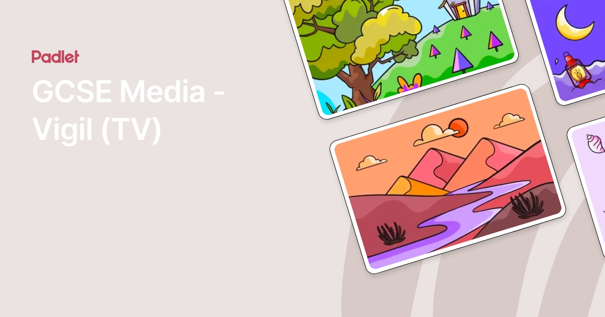 GCSE Media - Vigil (TV)
