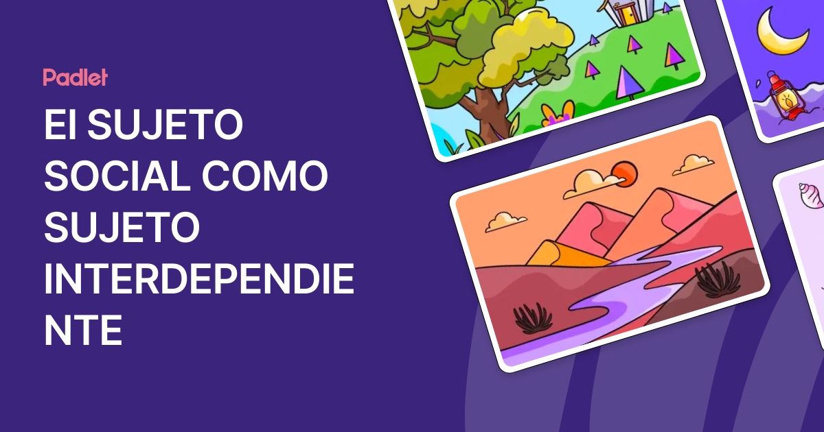 El SUJETO SOCIAL COMO SUJETO INTERDEPENDIENTE