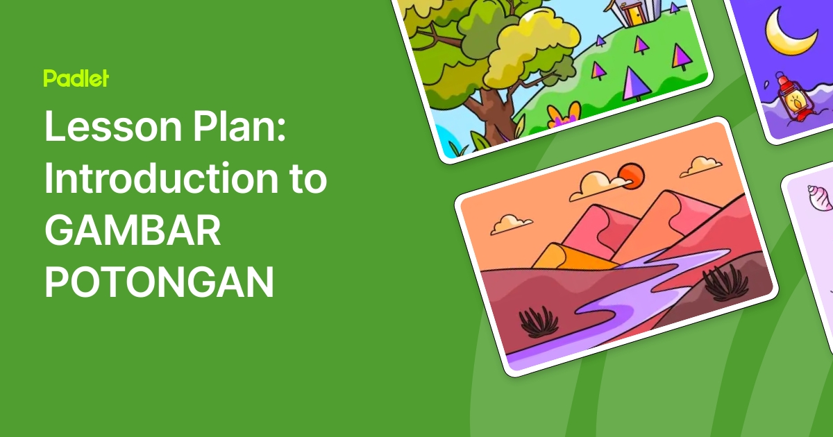 Lesson Plan: Introduction to GAMBAR POTONGAN