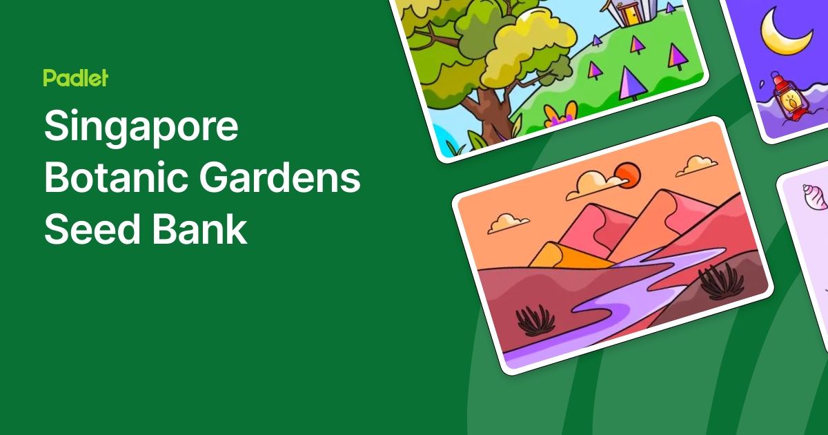 Singapore Botanic Gardens Seed Bank
