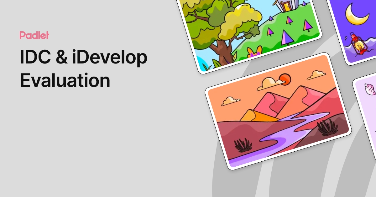 IDC & iDevelop Evaluation