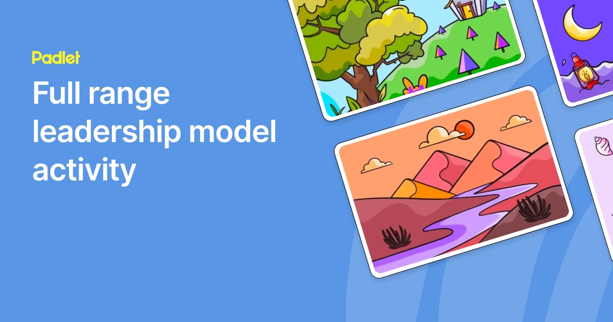 Full range leadership model activity