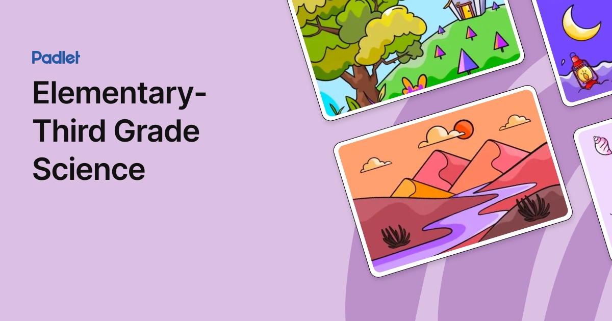 Elementary- Third Grade Science