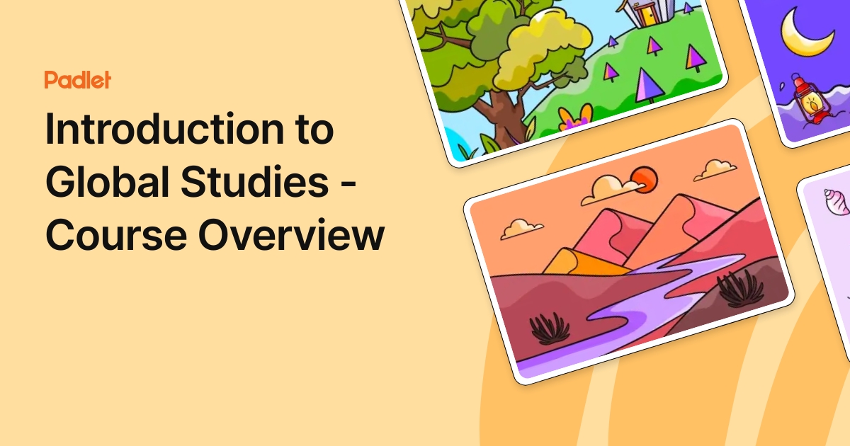 Introduction to Global Studies - Course Overview