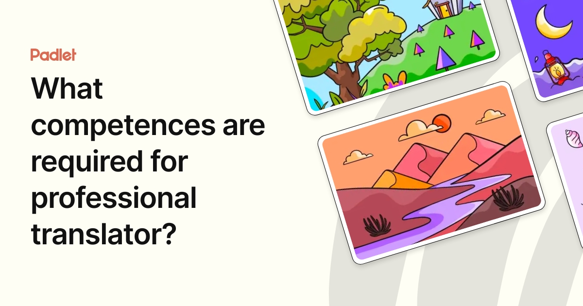 What competences are required for professional translator?