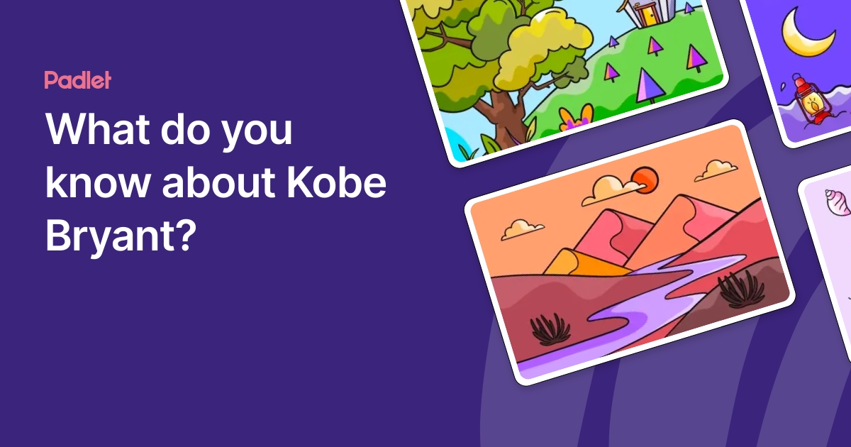 What do you know about Kobe Bryant?