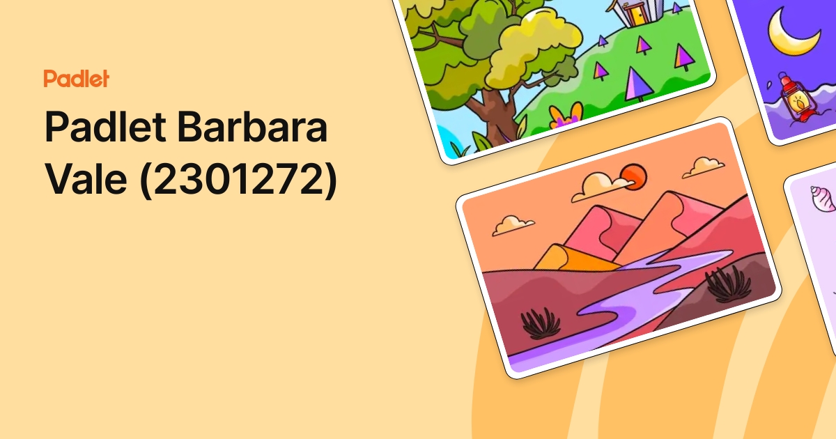 Padlet Barbara Vale (2301272)