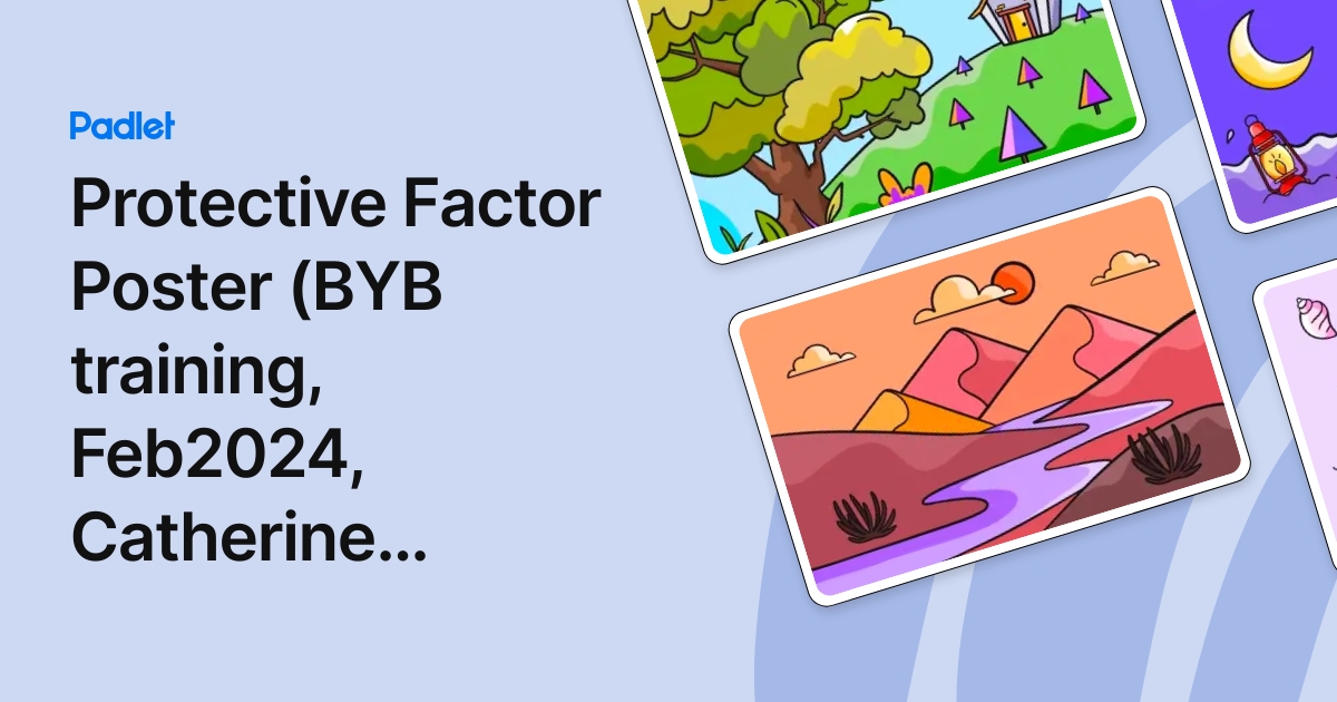 Protective Factor Poster (BYB training, Feb2024, Catherine Hershey)