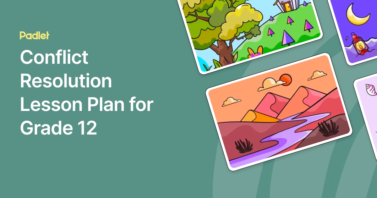 Conflict Resolution Lesson Plan for Grade 12